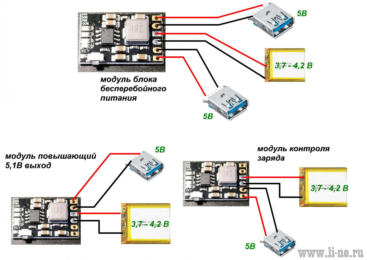 Обзор универсального модуля зарядки и питания на основе IP5306 ...